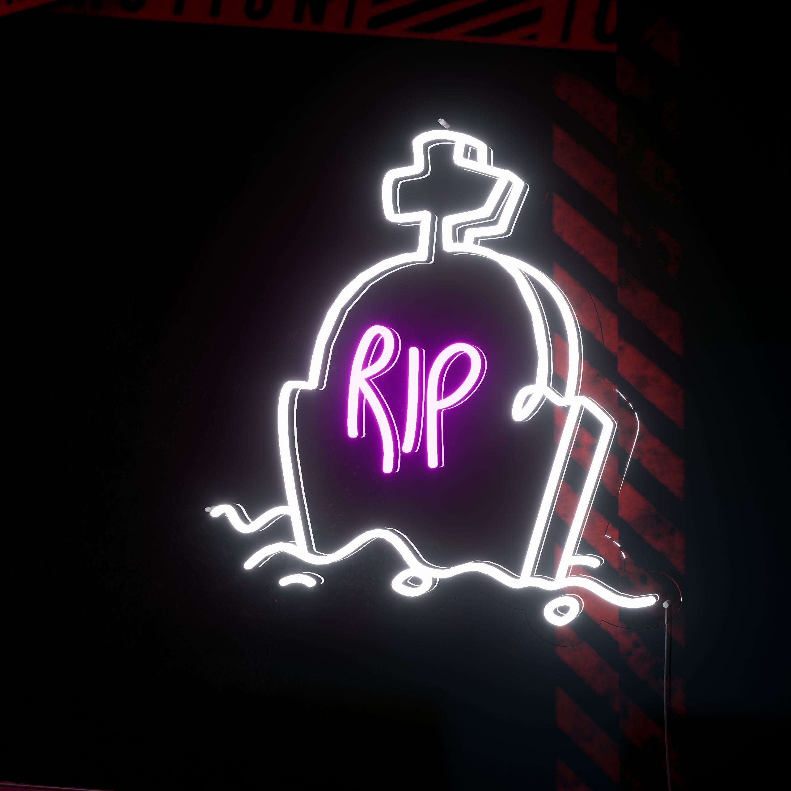 Rip Halloween neon sign — NeonsignLife™ | Custom LED Neon Sign & Wall ...