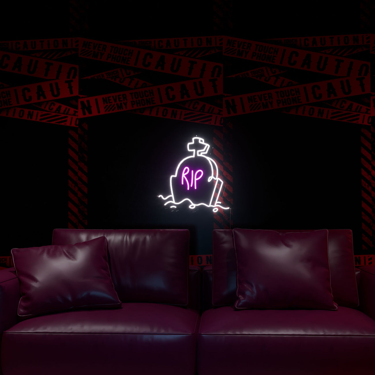 Rip Halloween neon sign — NeonsignLife™ | Custom LED Neon Sign & Wall ...