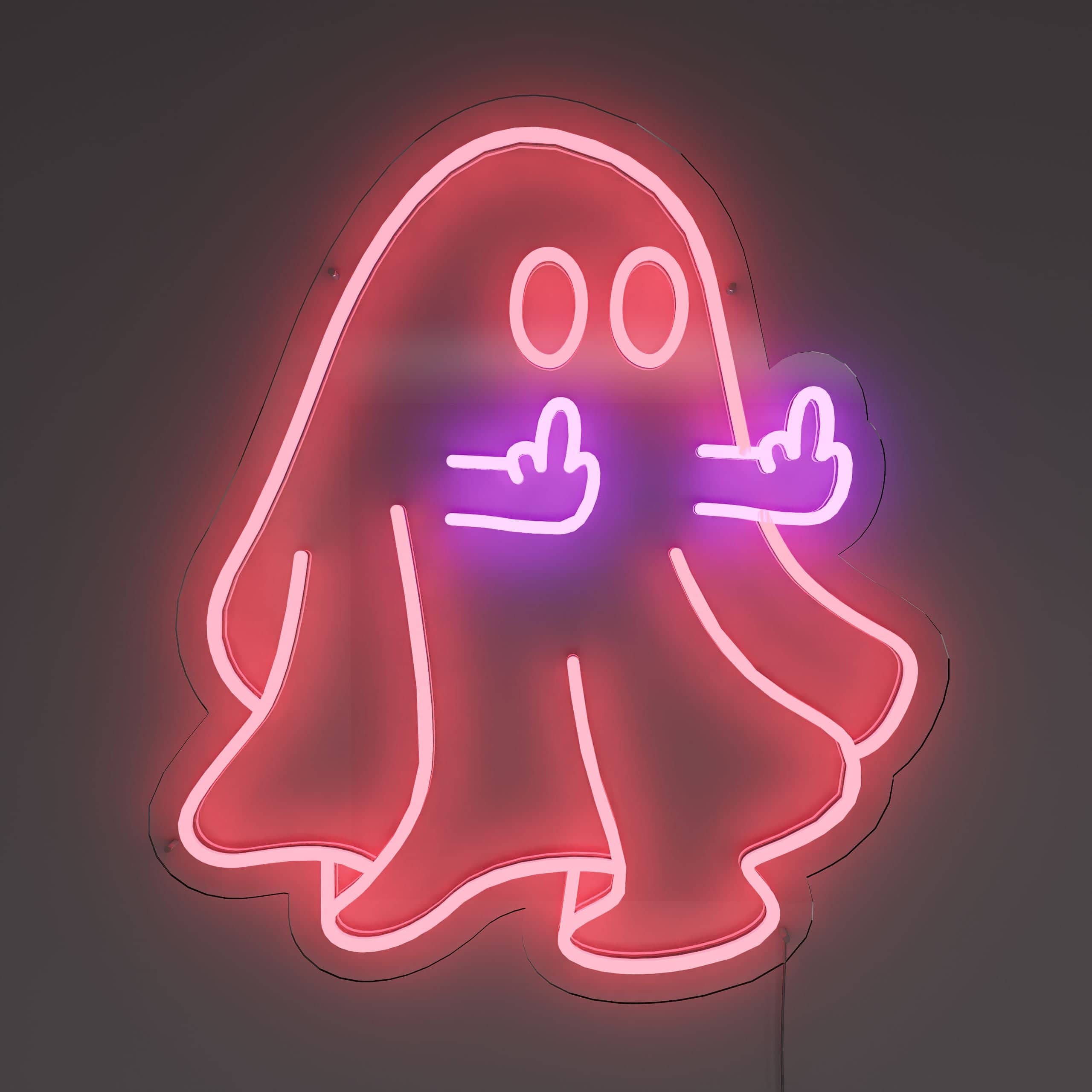 Ghost's Mockery Anime Neon Sign — NeonsignLife™ | Custom LED Neon Sign ...
