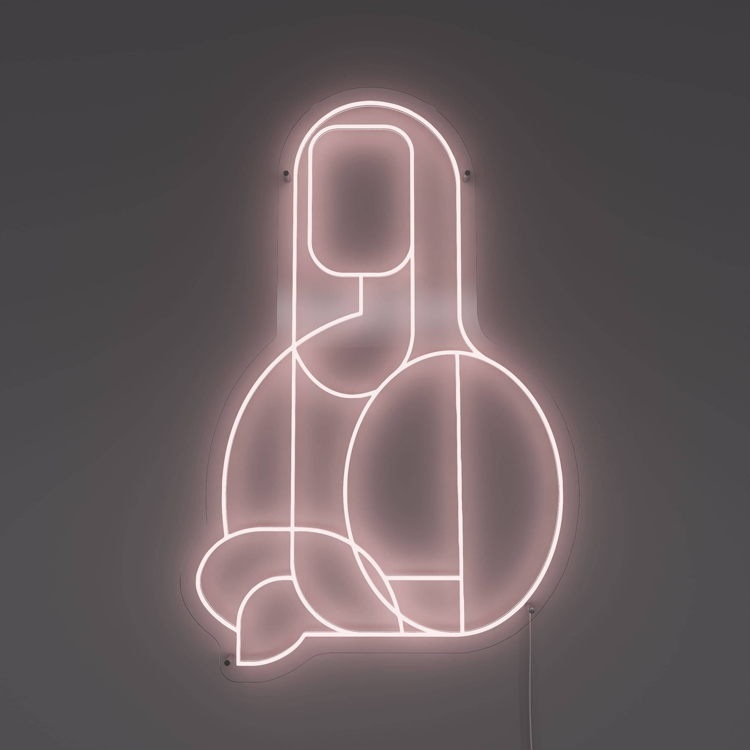 Monalisa in Vector Neon Signs Art — NeonsignLife™ | Custom LED Neon ...