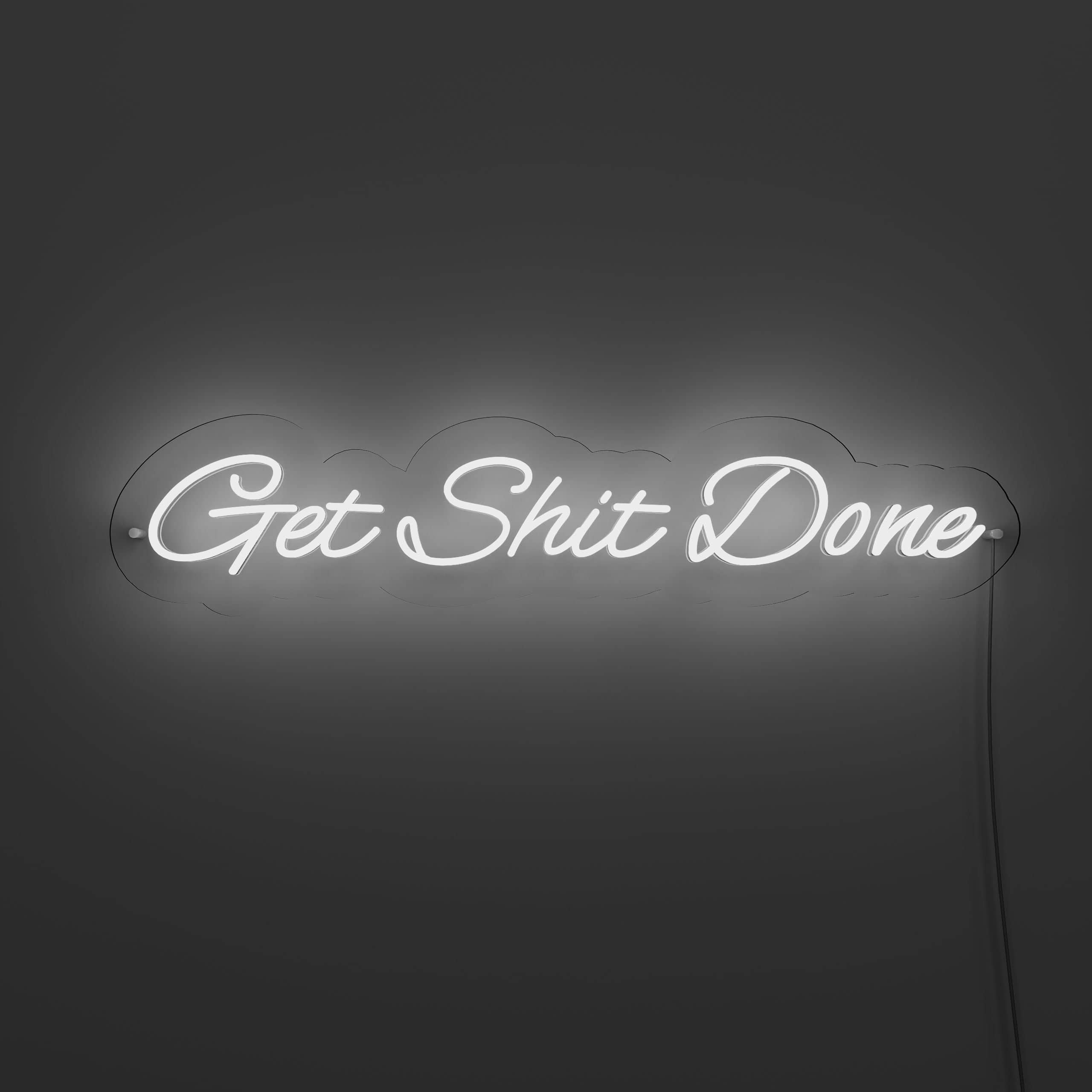 Get Shit Done Neon Light Signs — NeonsignLife™ | Custom LED Neon Sign ...