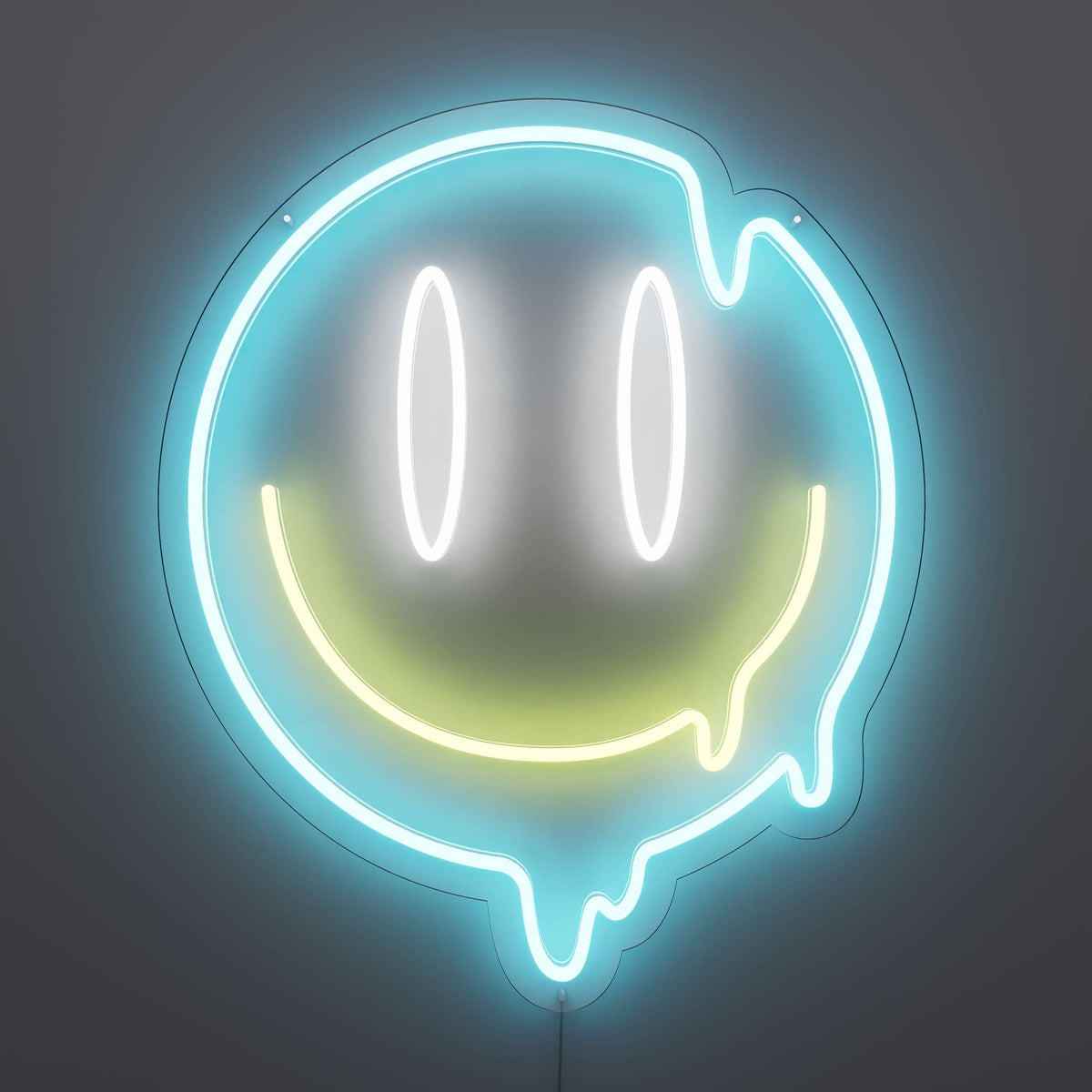 Smile Neon Sign Melted — NeonsignLife™ | Custom LED Neon Sign & Wall ...