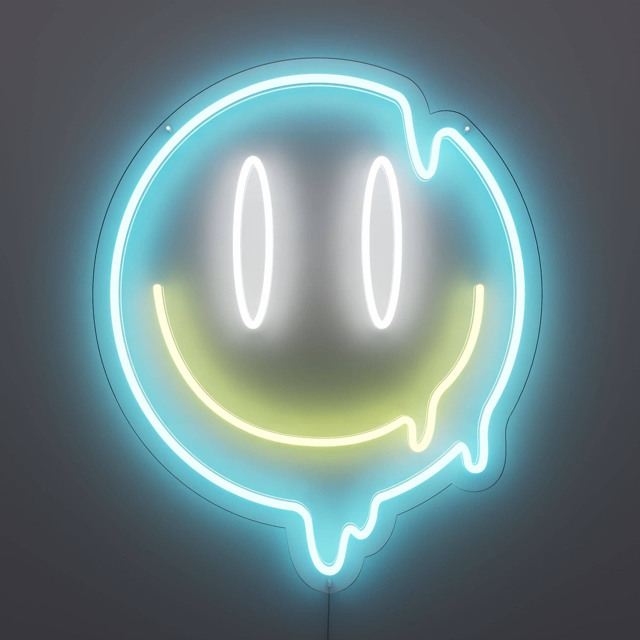 Smile Neon Sign Melted — NeonsignLife™ | Custom LED Neon Sign & Wall ...