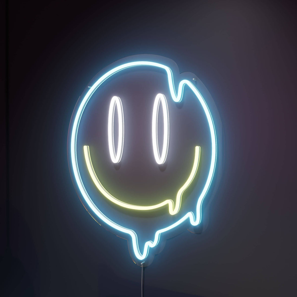 Smile Neon Sign Melted — NeonsignLife™ | Custom LED Neon Sign & Wall ...