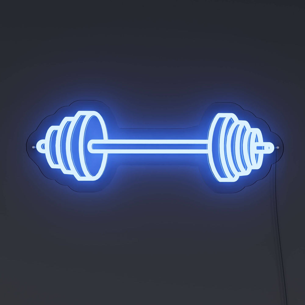 Dumbbell Gym Neon Sign — Custom LED Neon Sign & Wall Decor Art ...