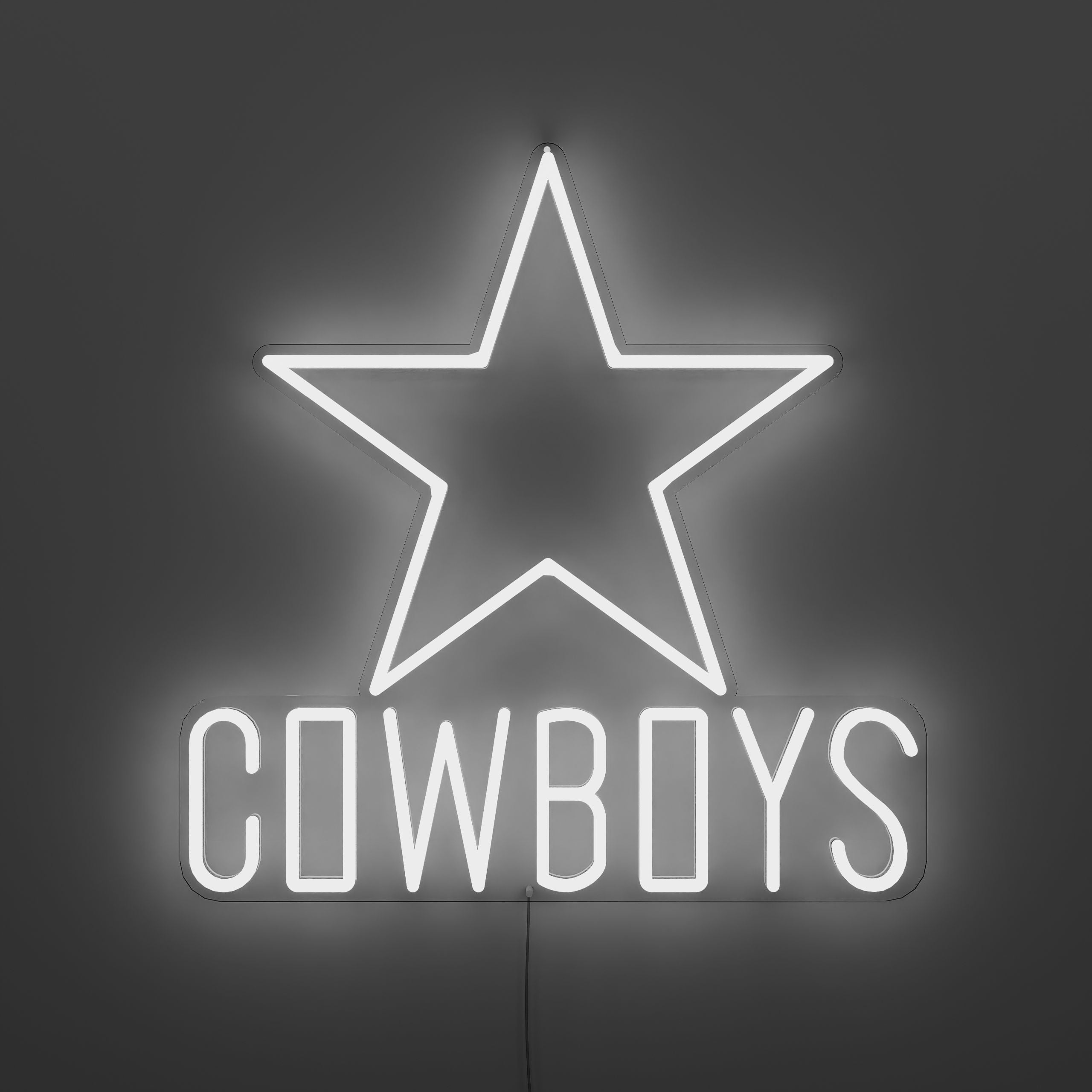 Cowboys Neon Sign — NeonsignLife™ | Custom LED Neon Sign & Wall Decor Art