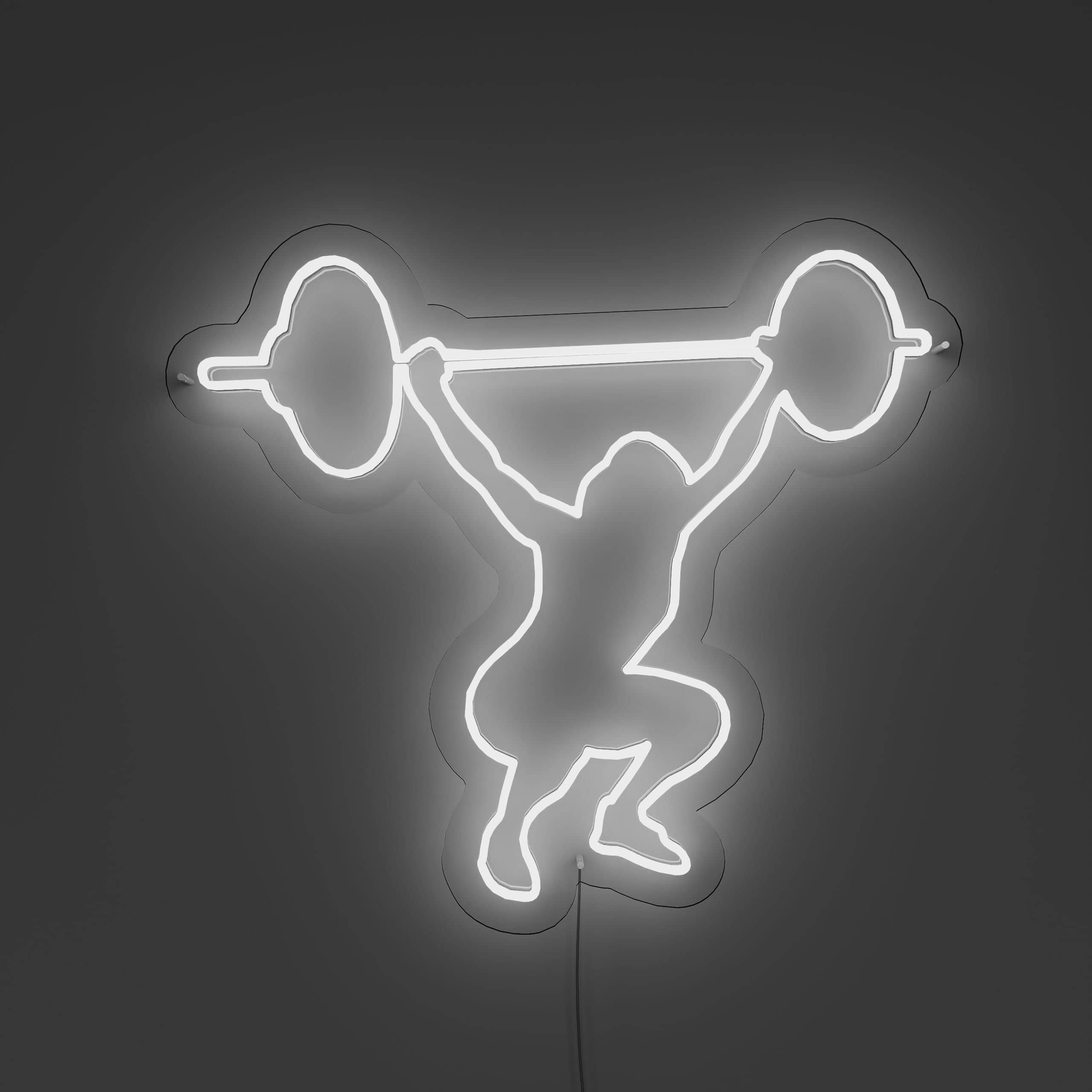 Lift the Barbell Neon Sign — NeonsignLife™ | Custom LED Neon Sign ...