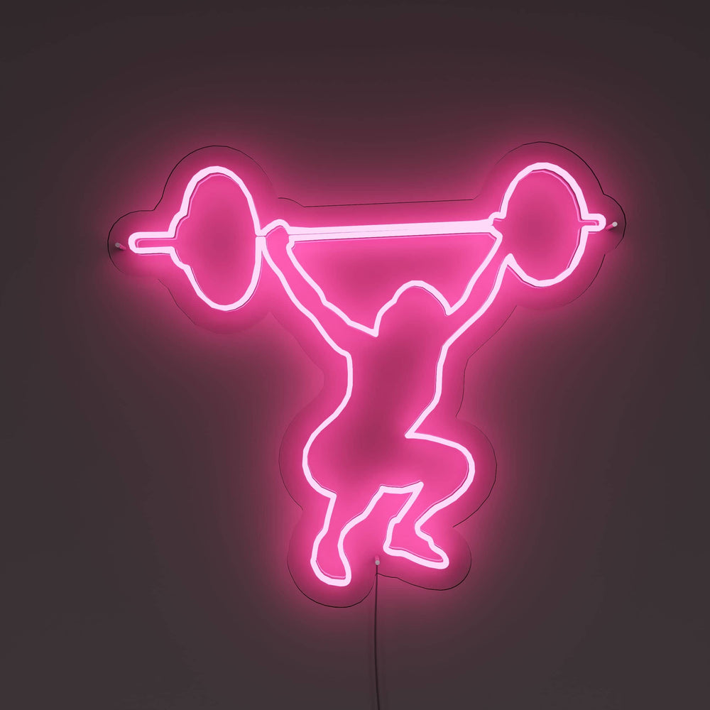 Lift the Barbell Neon Sign — NeonsignLife™ | Custom LED Neon Sign ...