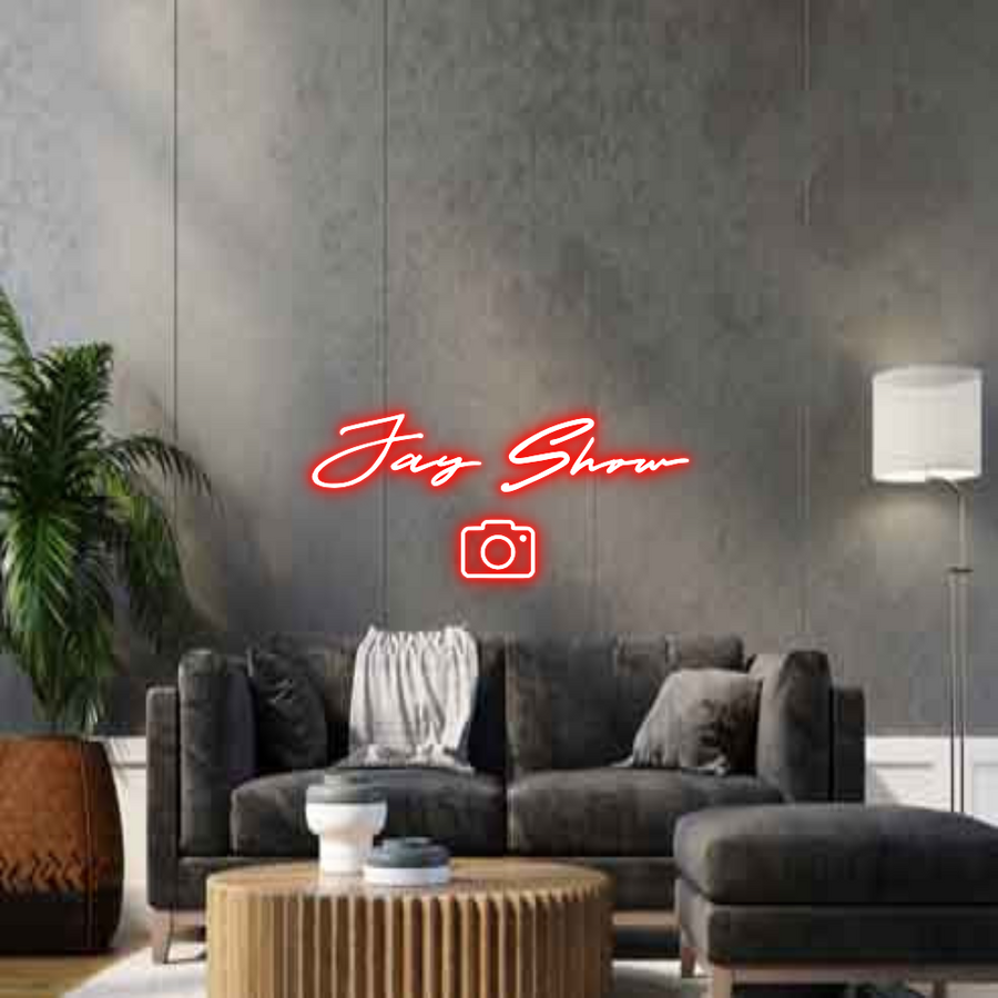 Custom LED Neon Signs Jay Show — NeonsignLife™ | Custom LED Neon Sign ...