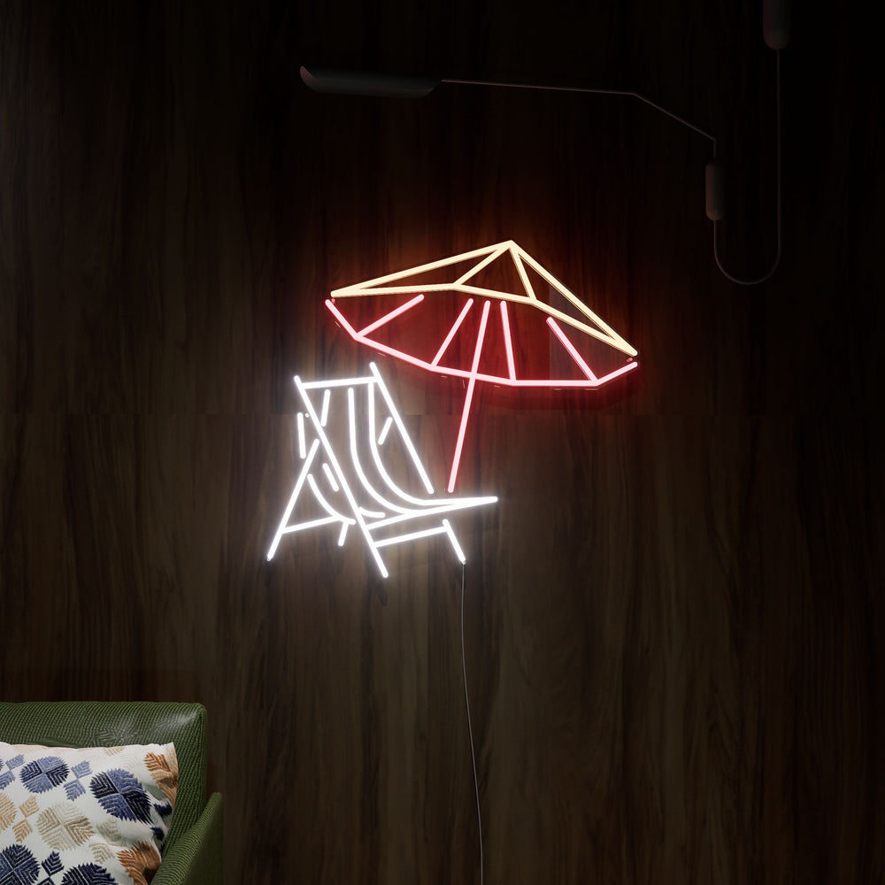 LED Neon Beach Sign — NeonsignLife™ | Custom LED Neon Sign & Wall Decor Art