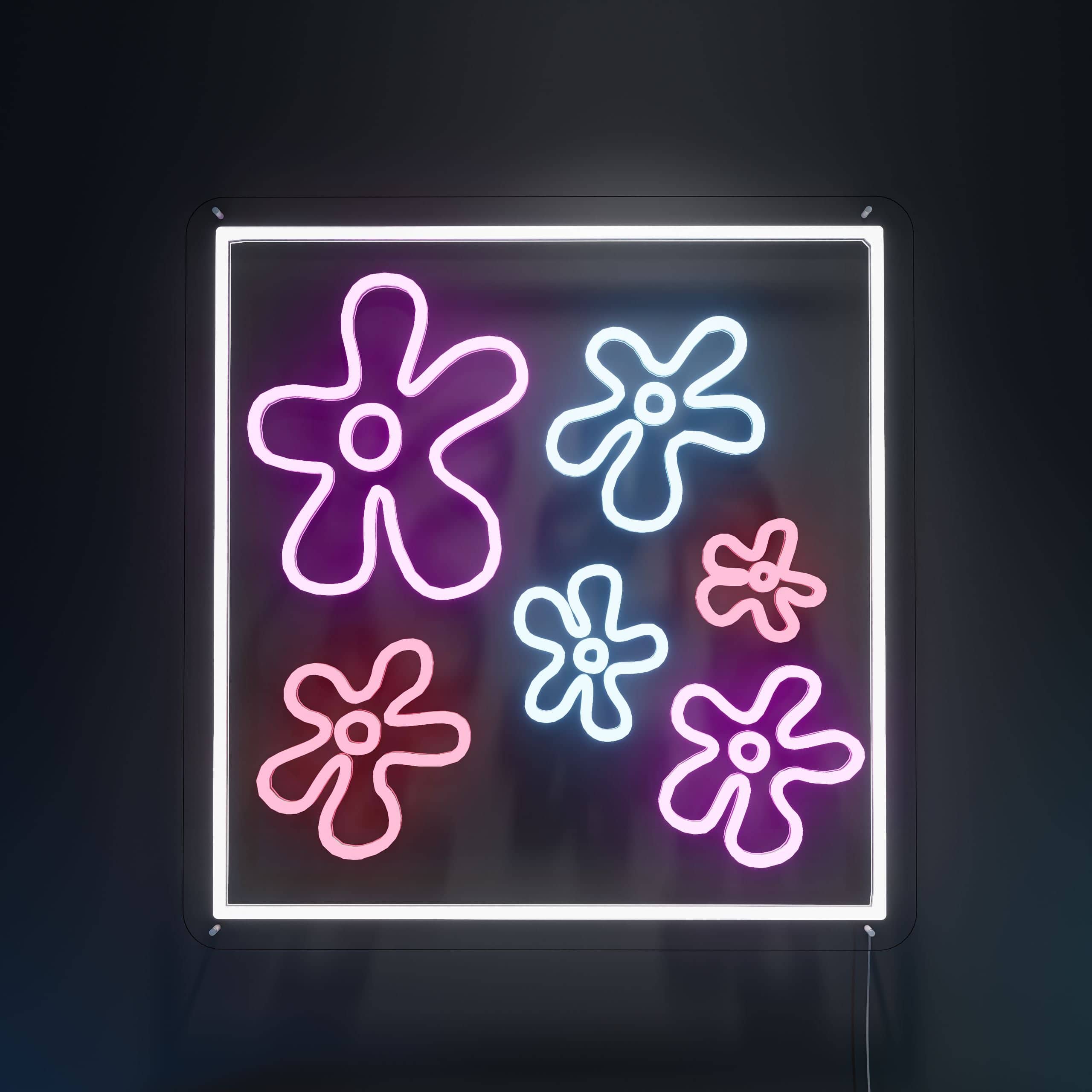 Flower Neon Sign Tulips Flower - NeonsignLife®