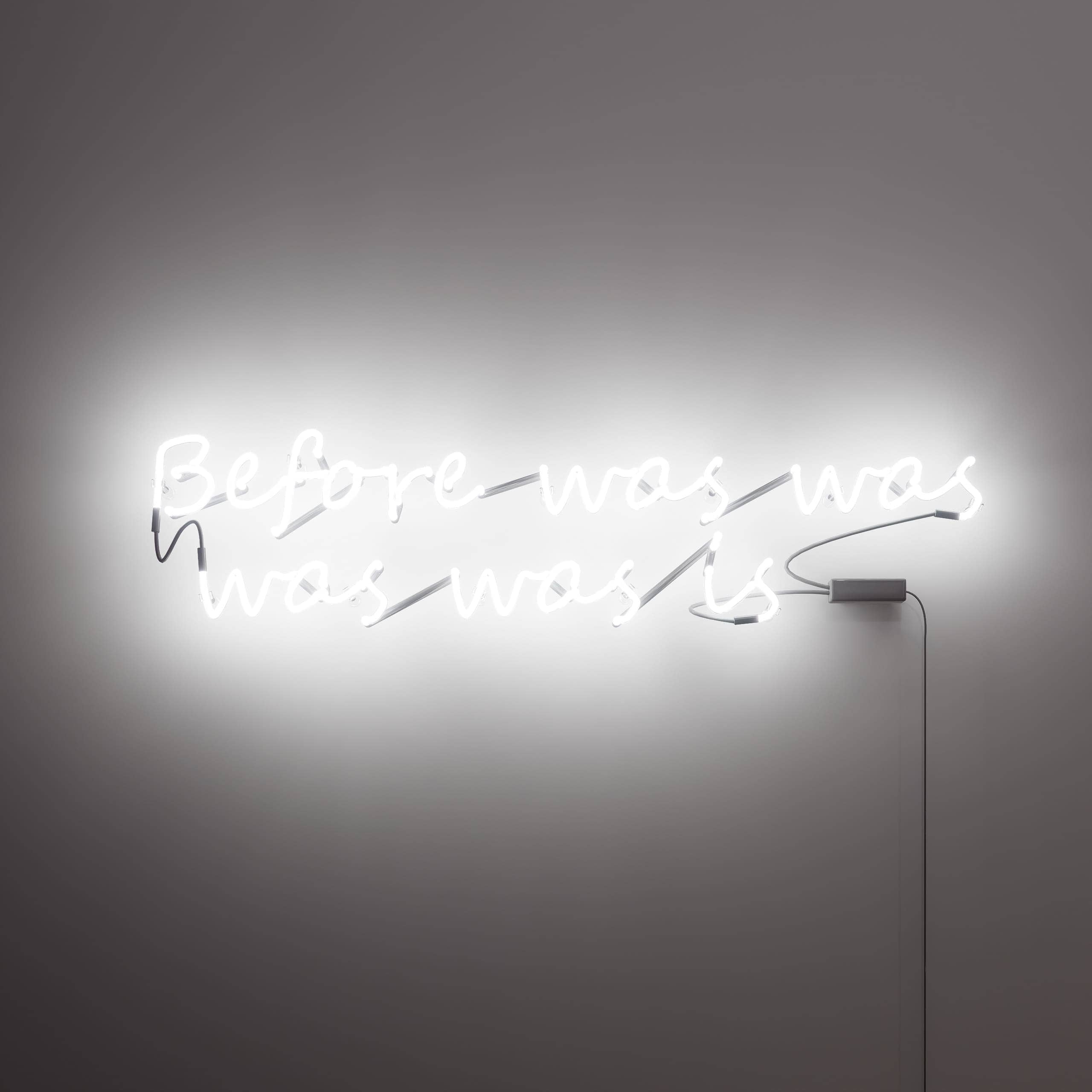 Before was was,was was is neon signs vintage — Custom LED Neon Sign ...