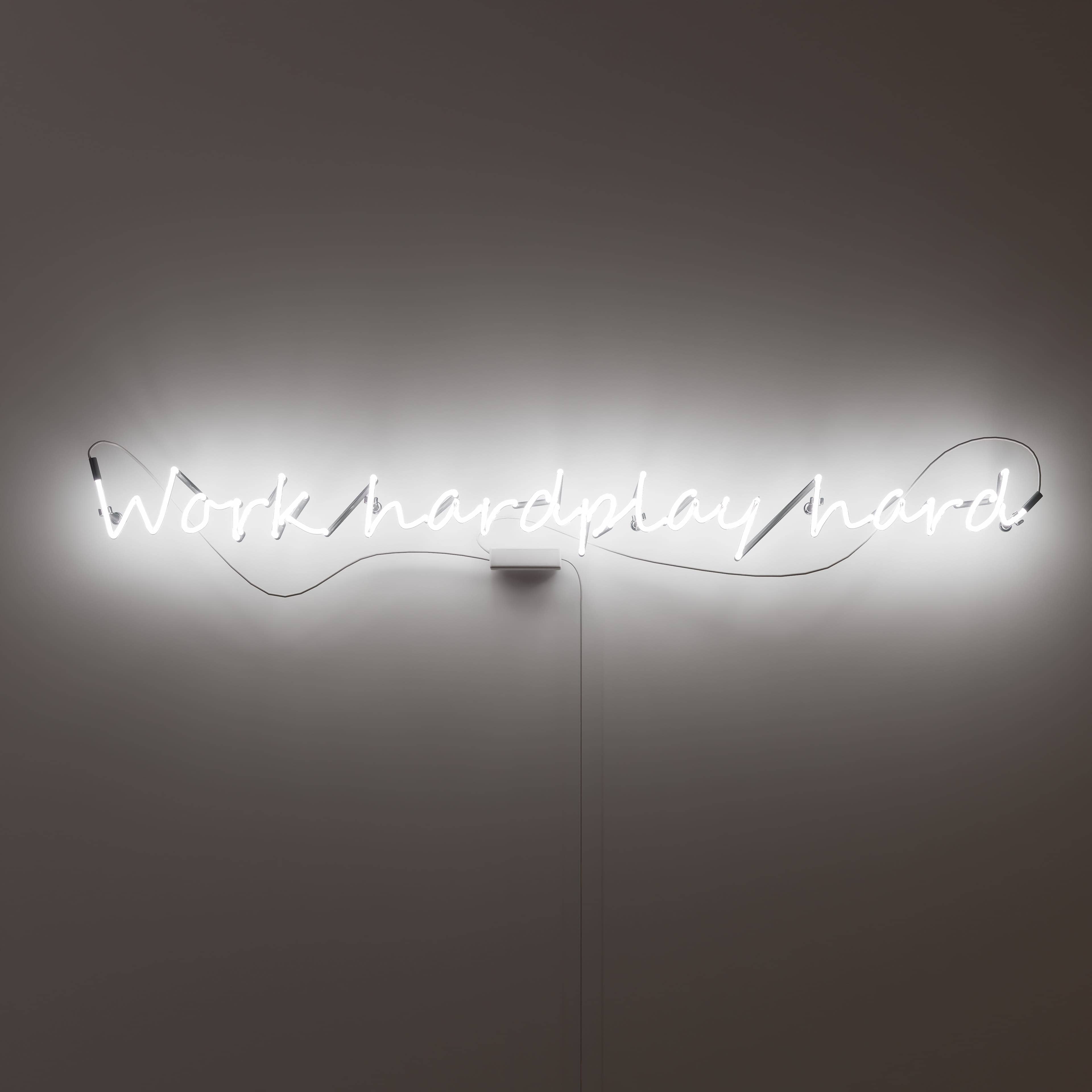 Work Hard play Hard vintage neon light signs — NeonsignLife™ | Custom ...