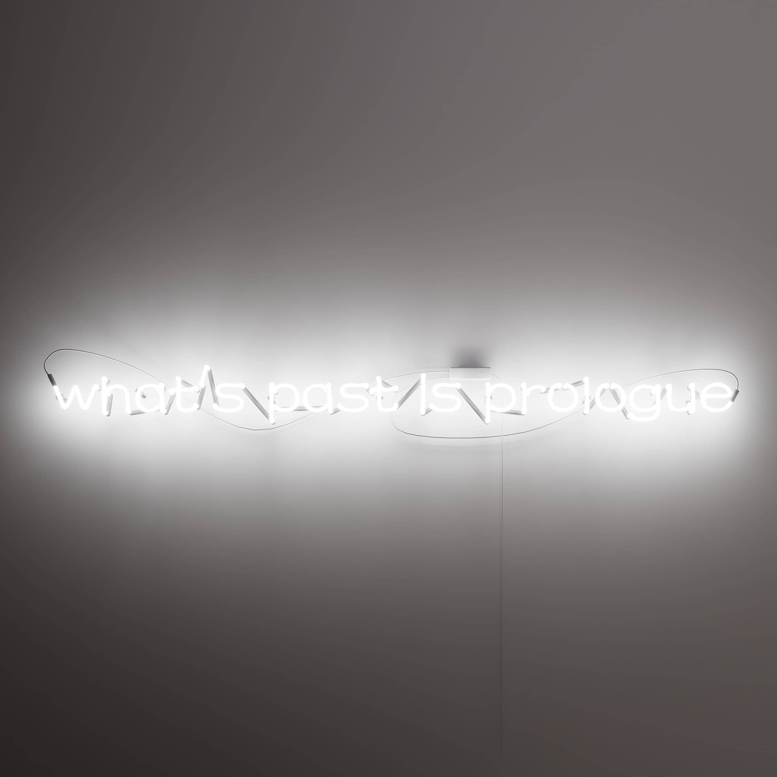 Retro Neon Signs what's past Is Prologue — NeonsignLife™ | Custom LED ...
