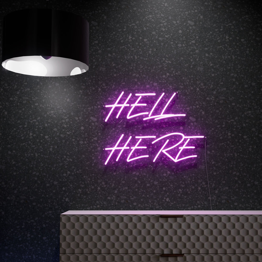 Hell Here Neon Sign — NeonsignLife™ | Custom LED Neon Sign & Wall Decor Art