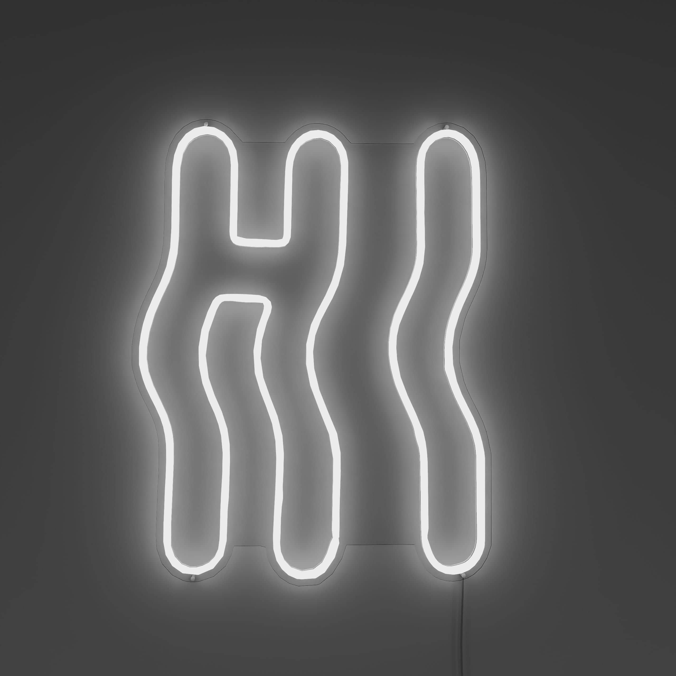 HI Neon Sign — NeonsignLife™ | Custom LED Neon Sign & Wall Decor Art