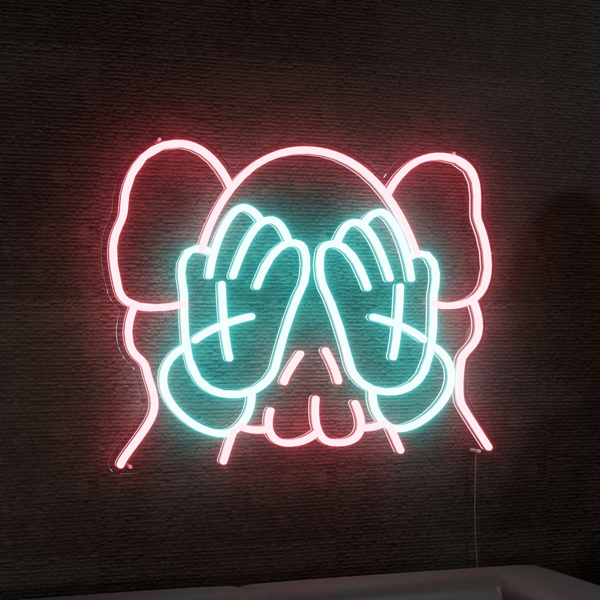 KAWS NEON SIGN — Custom LED Neon Sign & Wall Decor Art | NeonsignLife