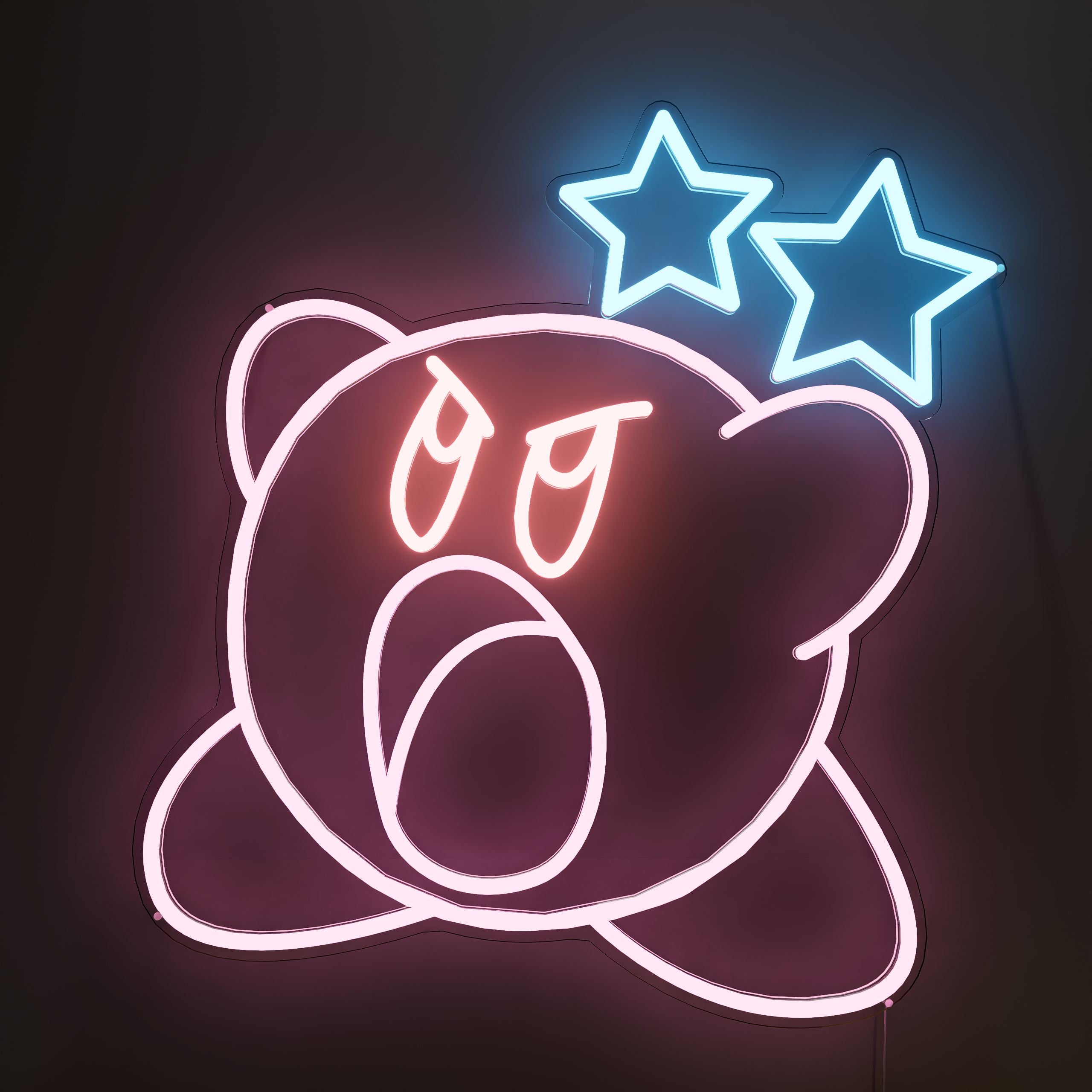 Kirby Neon Sign — Custom LED Neon Sign & Wall Decor Art | NeonsignLife