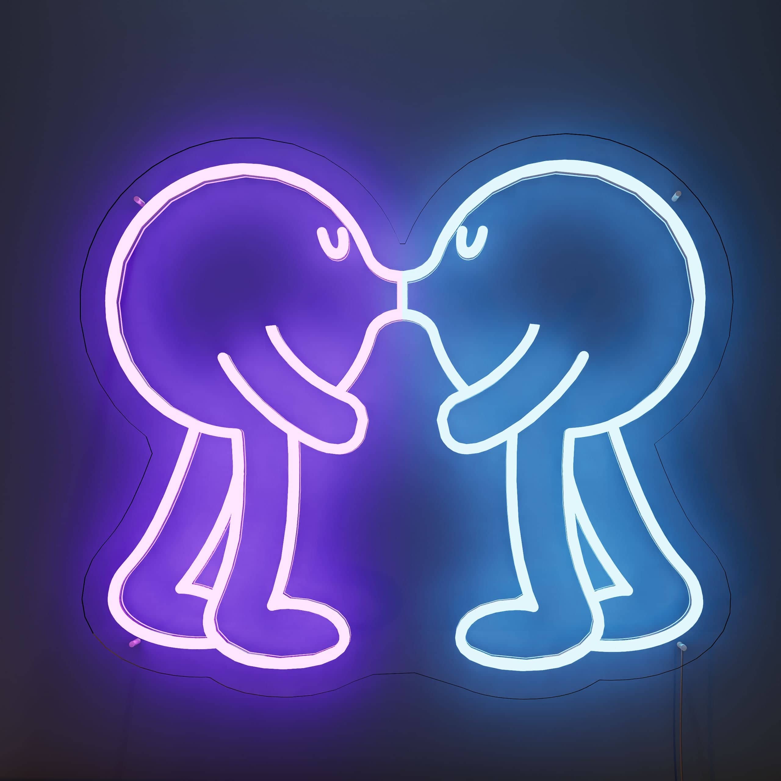 Kiss Smile Neon Sign — NeonsignLife™ | Custom LED Neon Sign & Wall ...