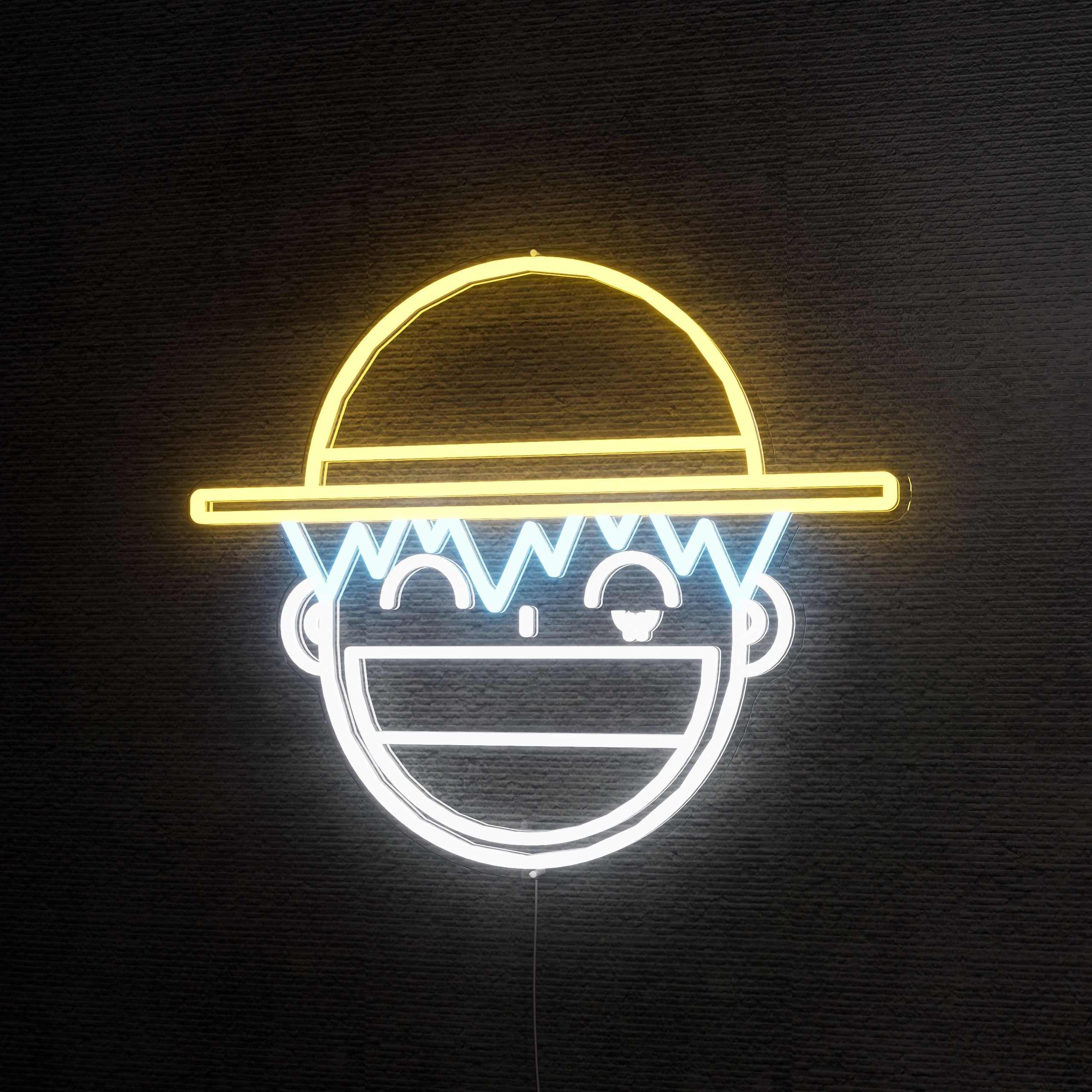 One Piece Neon Sign Luffy Smile — NeonsignLife™ | Custom LED Neon Sign ...