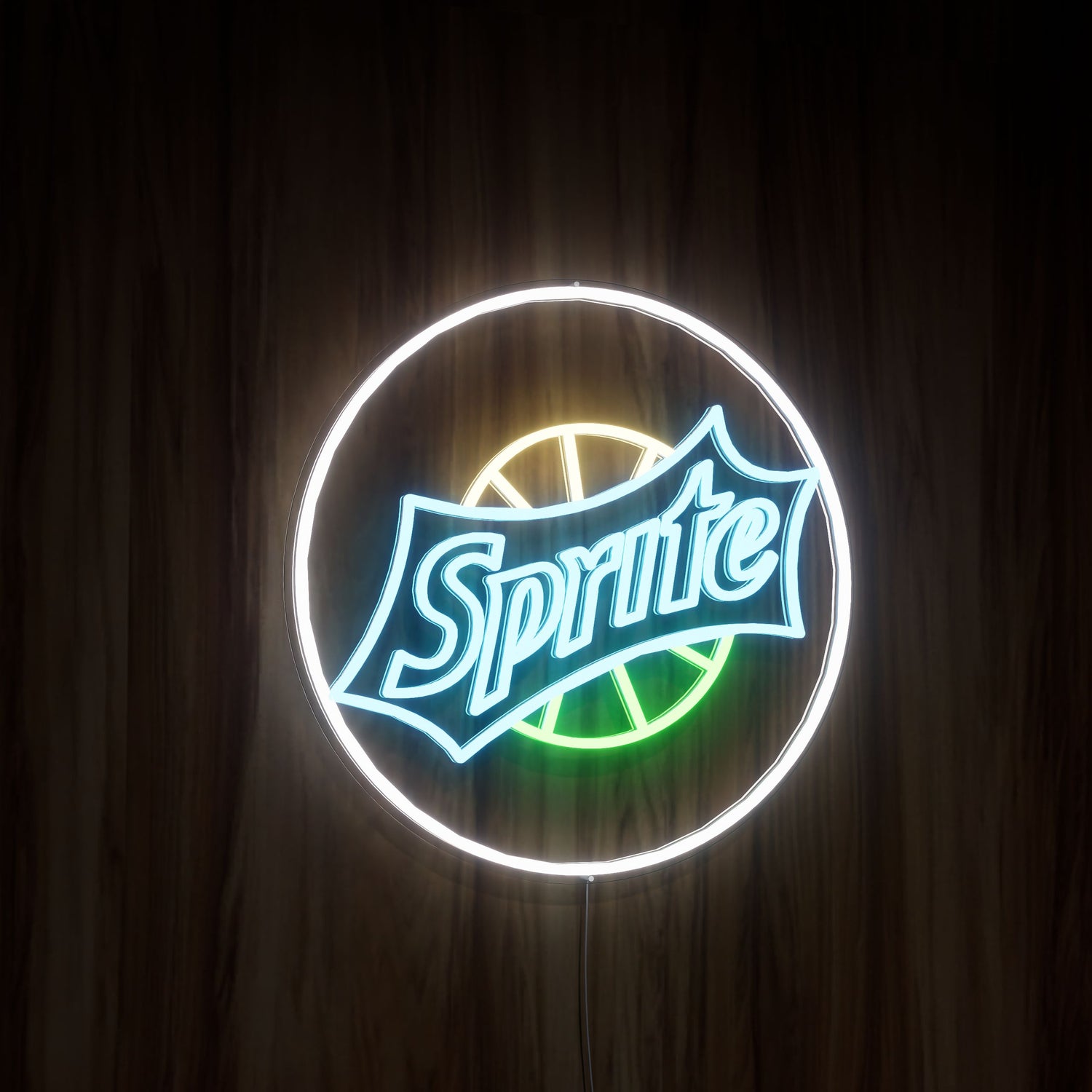 Drink Neon Sign Sprite — Custom LED Neon Sign & Wall Decor Art ...