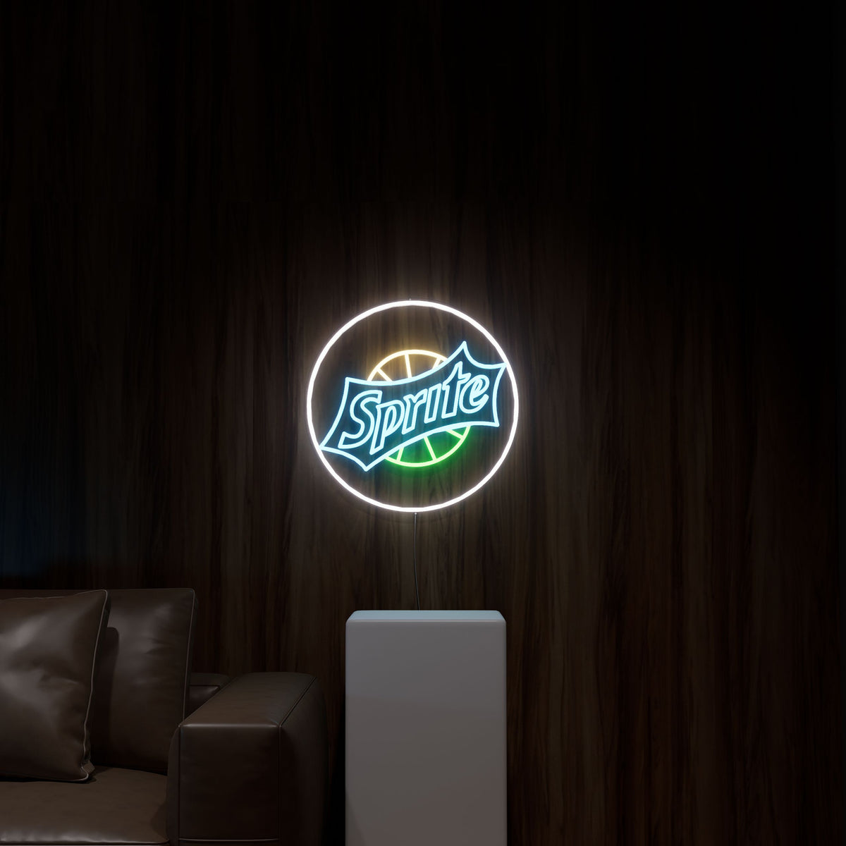 Drink Neon Sign Sprite — Custom LED Neon Sign & Wall Decor Art ...