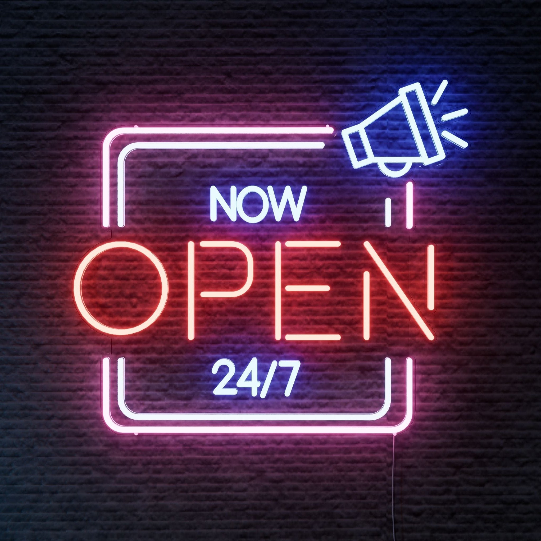 Now Open Sign — NeonsignLife™ | Custom LED Neon Sign & Wall Decor Art