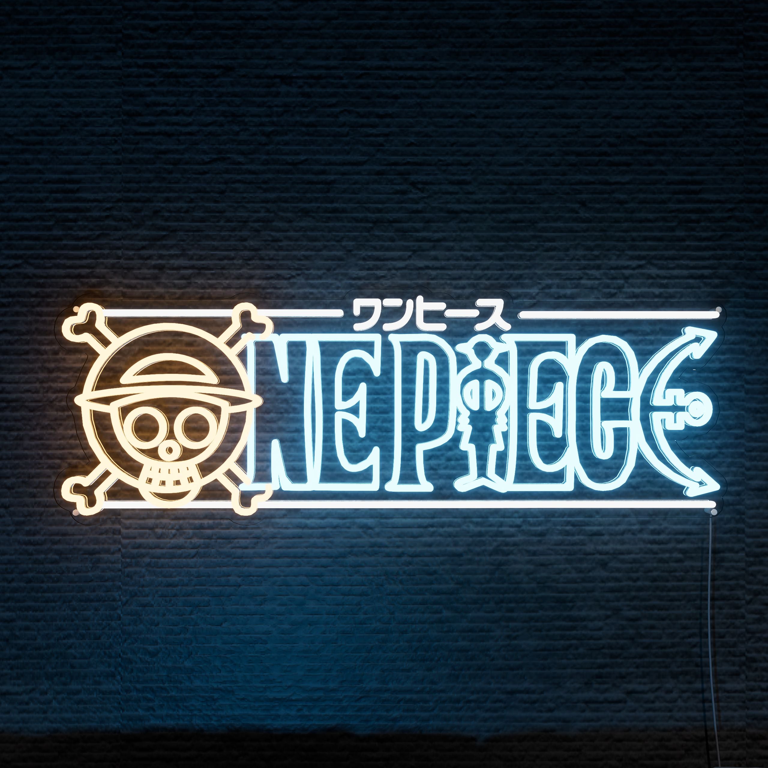 Anime Neon Sign One Piece — NeonsignLife™ | Custom LED Neon Sign & Wall ...