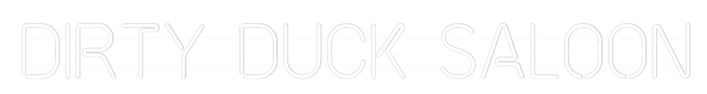 Custom LED Neon Signs Dirty Duck Salo... — NeonsignLife™ | Custom LED ...