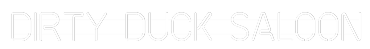 Custom LED Neon Signs Dirty Duck Salo... — NeonsignLife™ | Custom LED ...