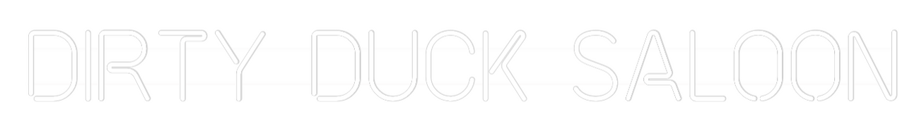 Custom LED Neon Signs Dirty Duck Salo... — NeonsignLife™ | Custom LED ...