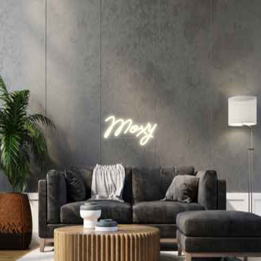 Custom LED Neon Signs Moxy — NeonsignLife™ | Custom LED Neon Sign ...