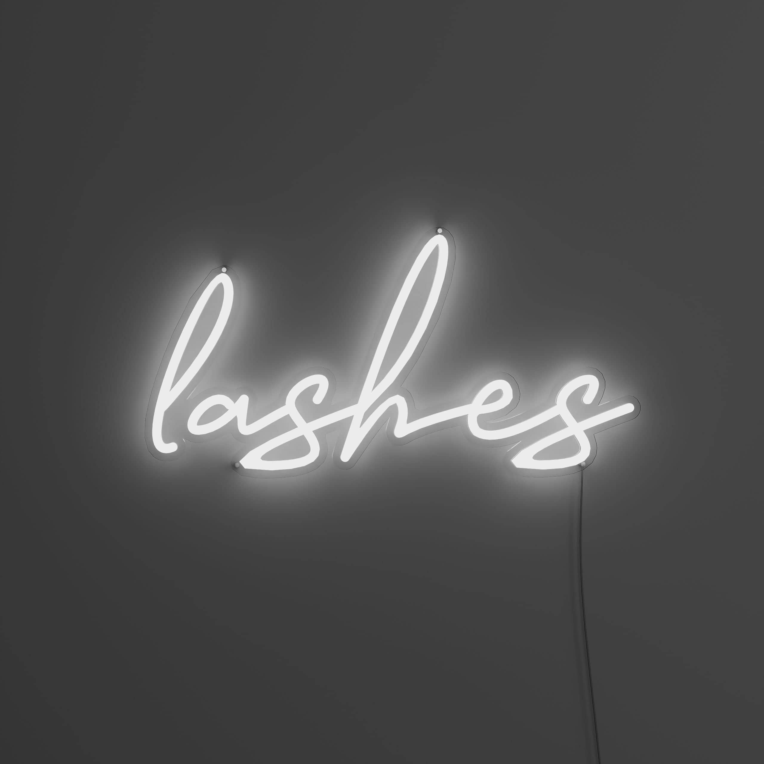 Lashes Neon Sign — NeonsignLife™ | Custom LED Neon Sign & Wall Decor Art