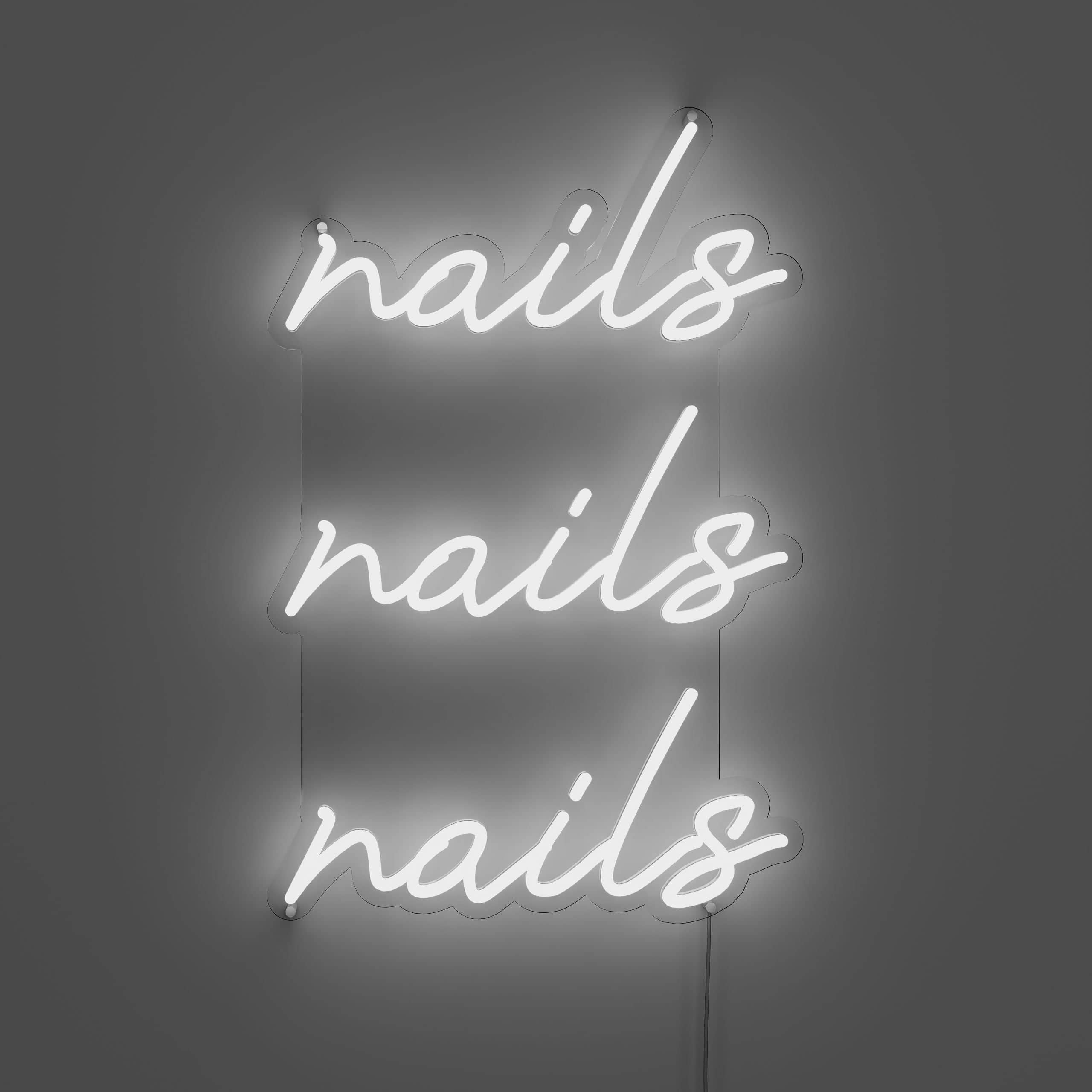 Nails Neon Sign — NeonsignLife™ | Custom LED Neon Sign & Wall Decor Art