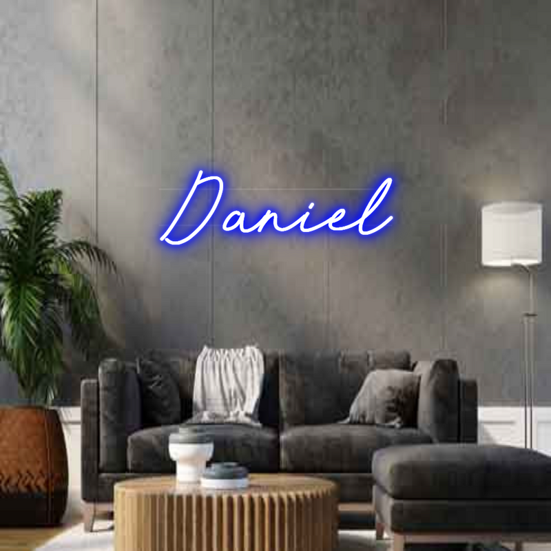 Custom LED Neon Signs Daniel — NeonsignLife™ | Custom LED Neon Sign ...