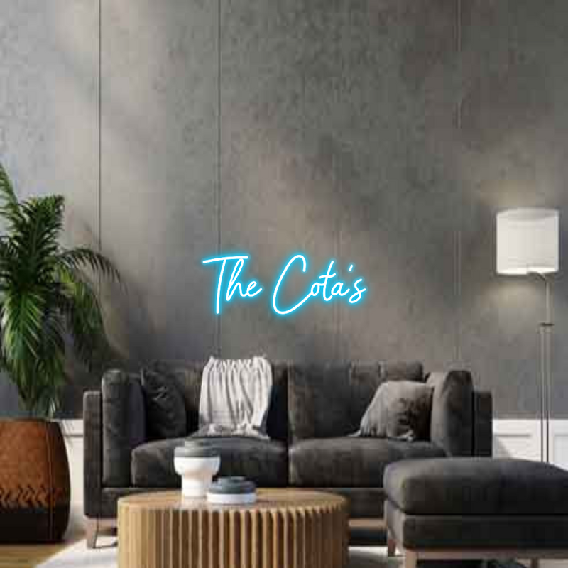 Custom LED Neon Signs The Cota’s — NeonsignLife™ | Custom LED Neon Sign ...