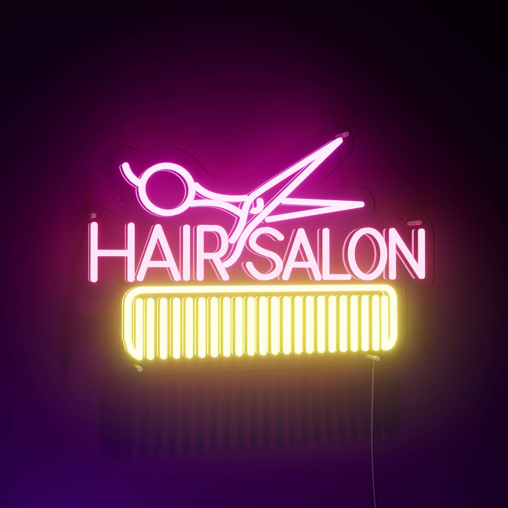 Hair Salon Neon Signs — NeonsignLife™ | Custom LED Neon Sign & Wall ...